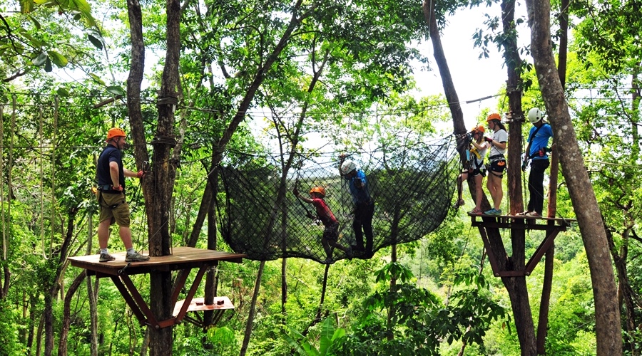 Tarzan Adventure Phuket - Mimi on tour